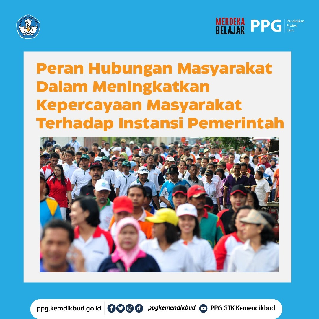 Peran Hubungan Masyarakat dalam Meningkatkan Kepercayaan Masyarakat ...