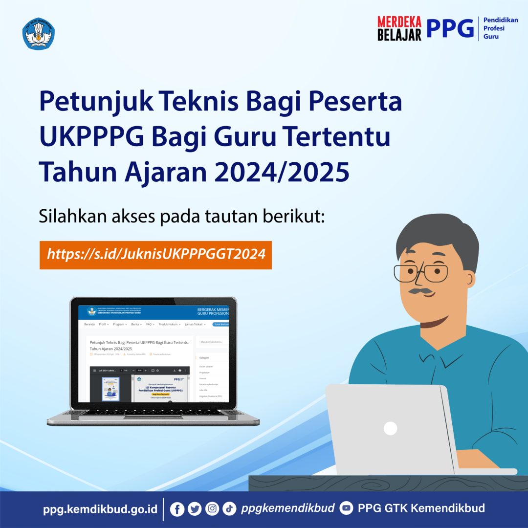 Petunjuk Teknis Bagi Peserta UKPPPG Bagi Guru Tertentu Tahun Ajaran ...