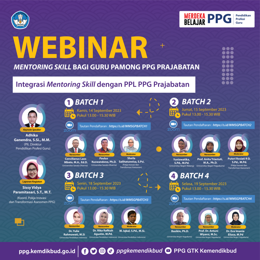 Webinar Mentoring Skill bagi Guru Pamong - Direktorat Pendidikan ...